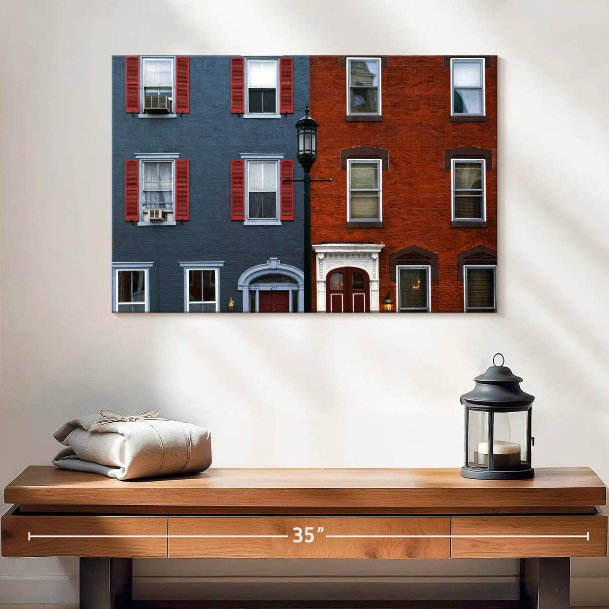 Ebern Designs Lilie Philadelphia Brick Houses | Wayfair
