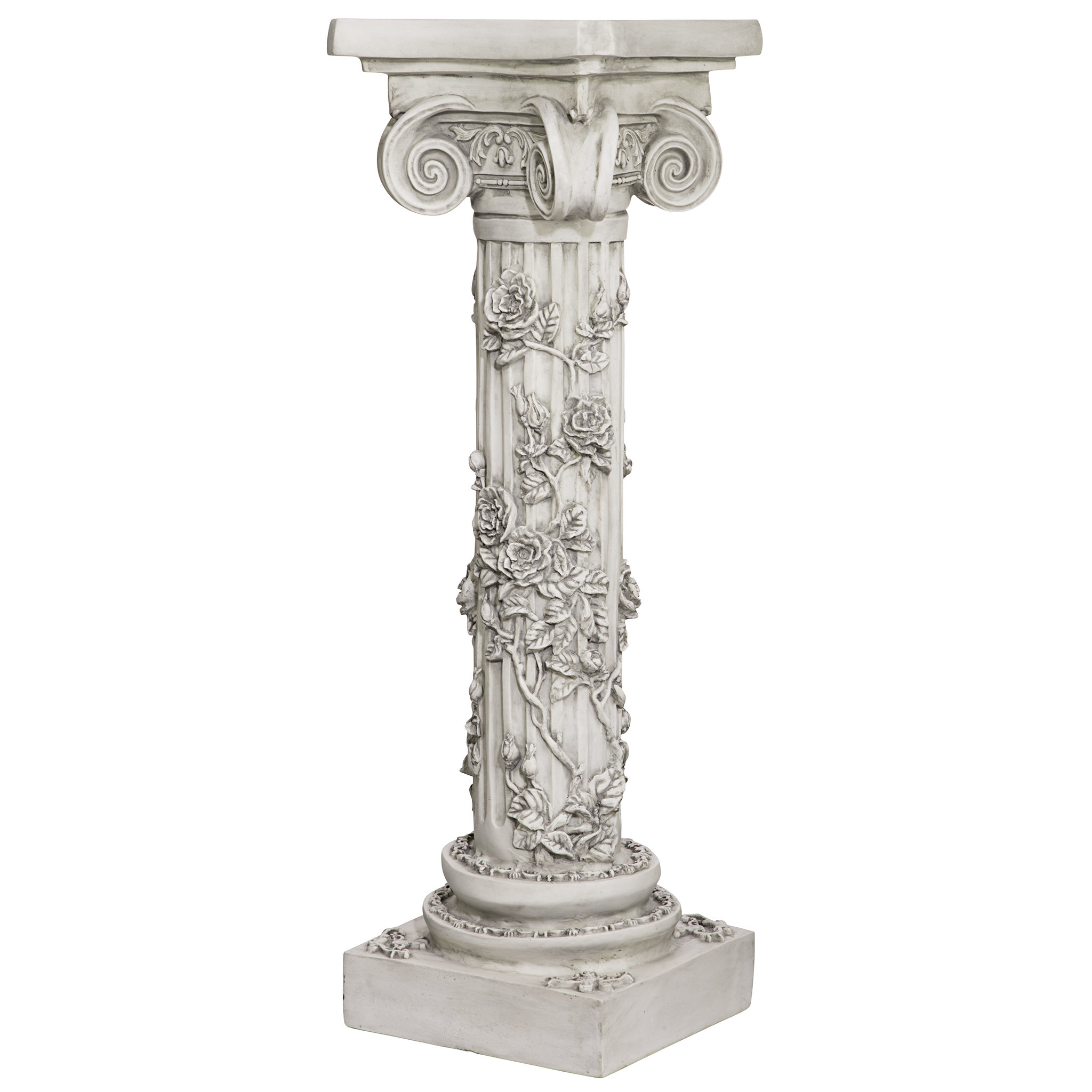 Design Toscano Rose Garland Pedestal Plant Stand & Reviews | Wayfair