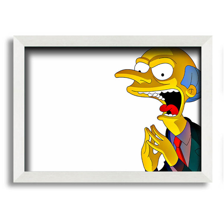 Bloomsbury Market Munising The Simpsons Mr Burns - Single Picture Frame ...