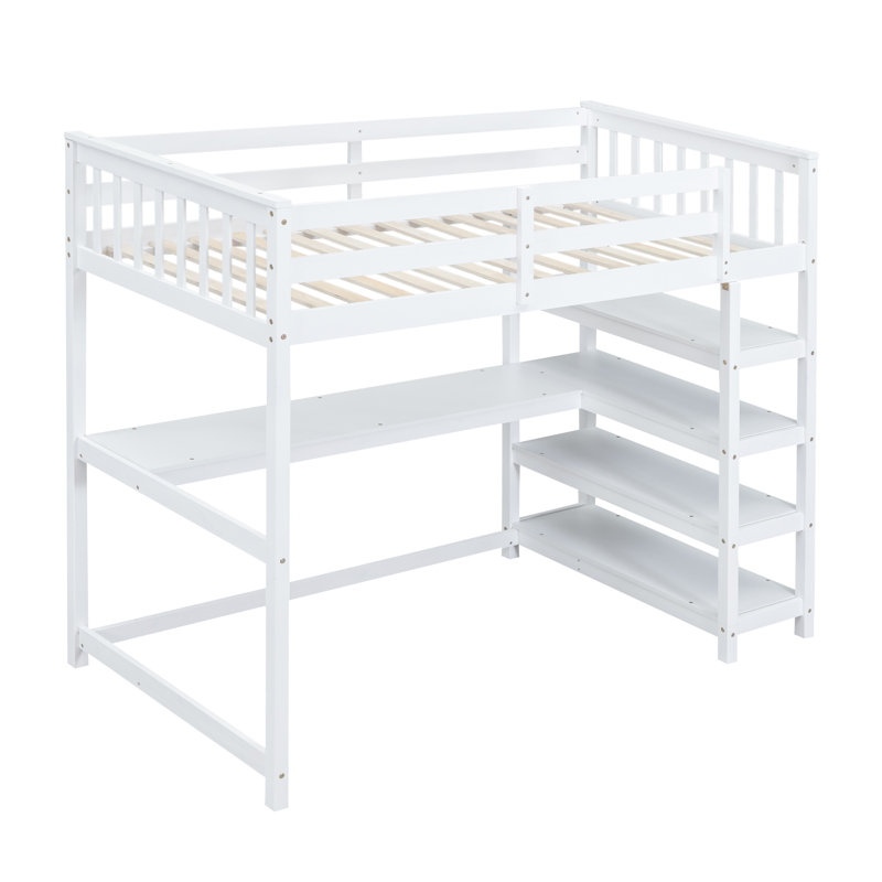 Harriet Bee Arris Kids Loft Bed & Reviews | Wayfair