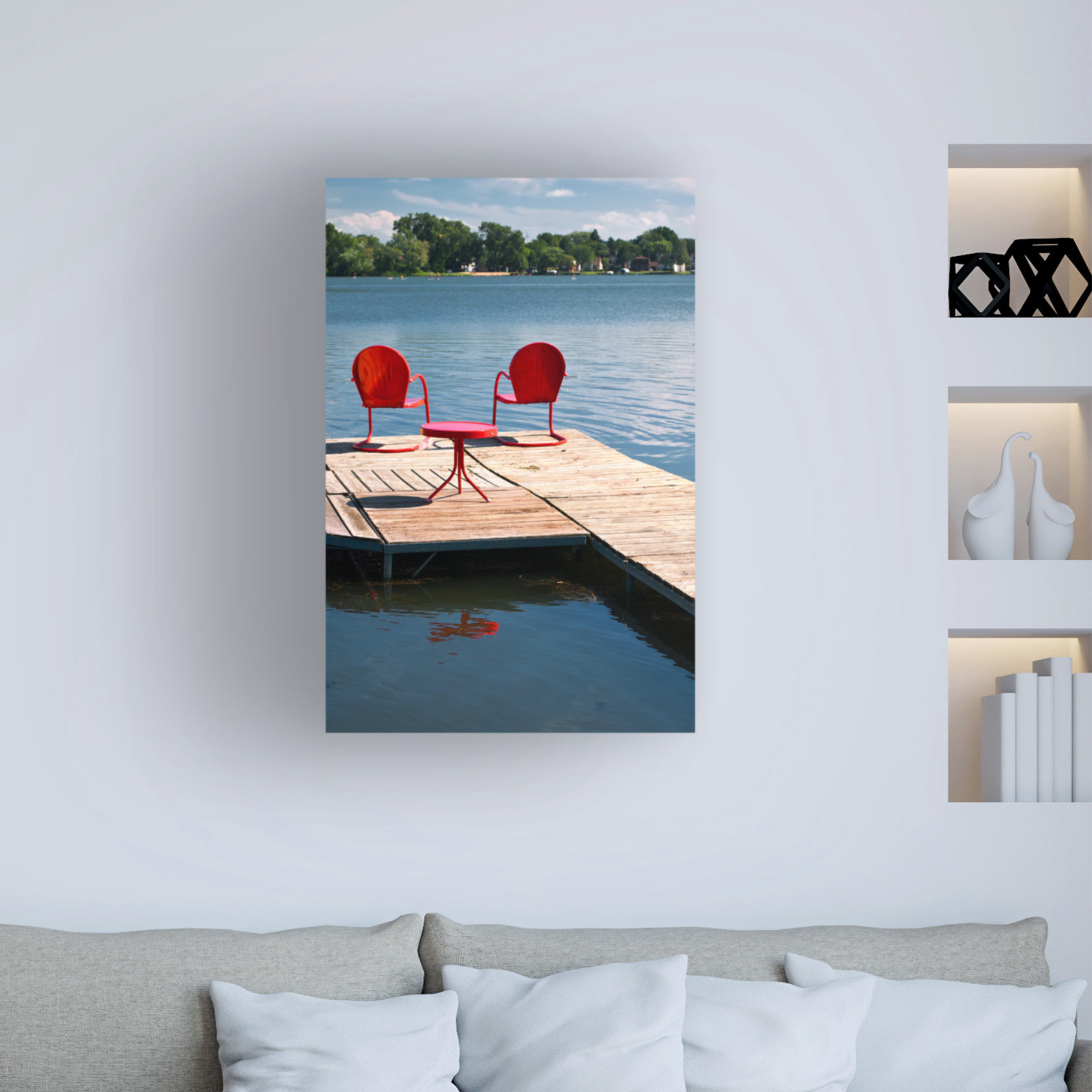 Ebern Designs Alex Lupu 'Summer Quite' Canvas Art - Wayfair Canada