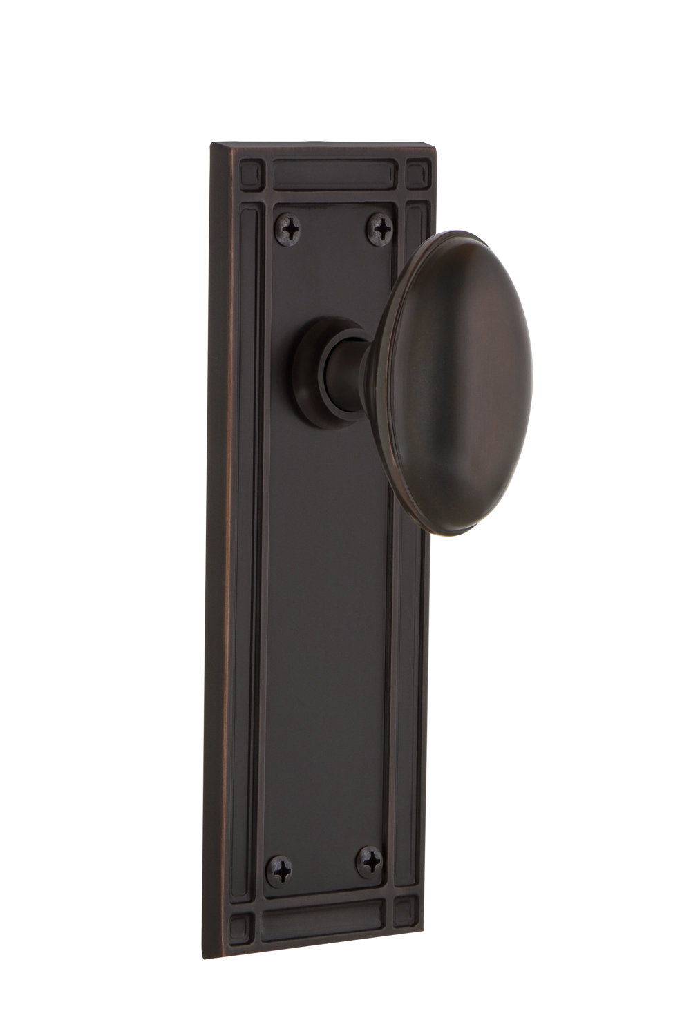 Nostalgic Warehouse Mission Plate with Homestead Door Knob | Wayfair