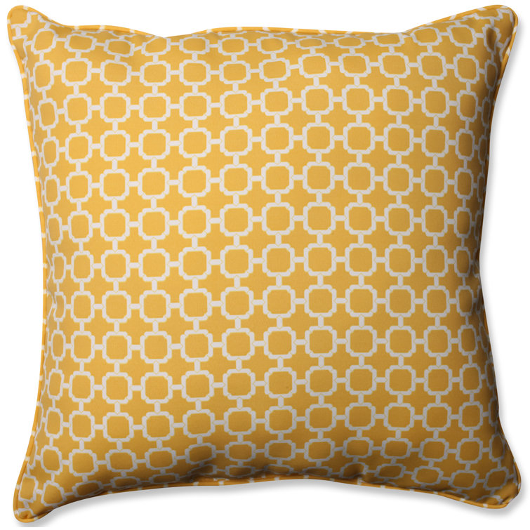 Pillow Perfect Geometric Polyester Throw Pillow | Wayfair