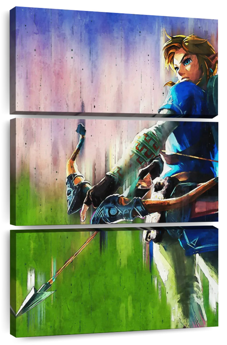 Trinx Keiraleigh Zelda Breath Of The Wild Hyrule Paint | Wayfair