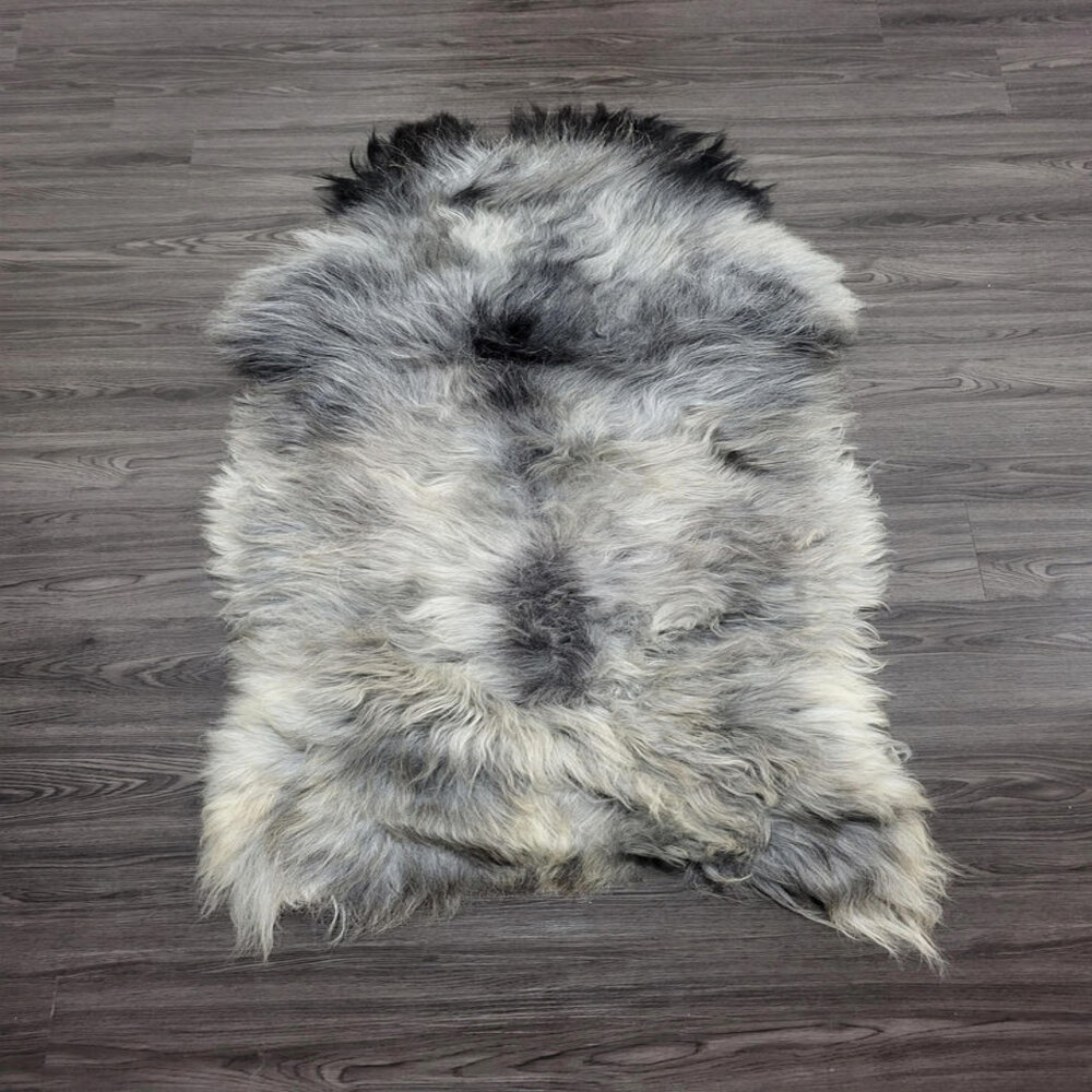 Everly Quinn Greydon Sheepskin Animal Print Rug | Wayfair