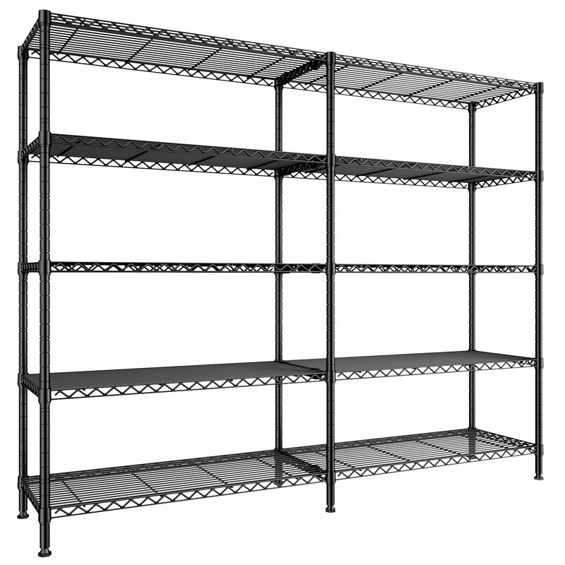 Rebrilliant Marlia Steel Height -Adjustable Storage Rack Heavy Duty ...