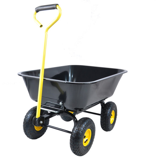 Novobey Folding Car Poly Dump Truck Garden Carts | Wayfair