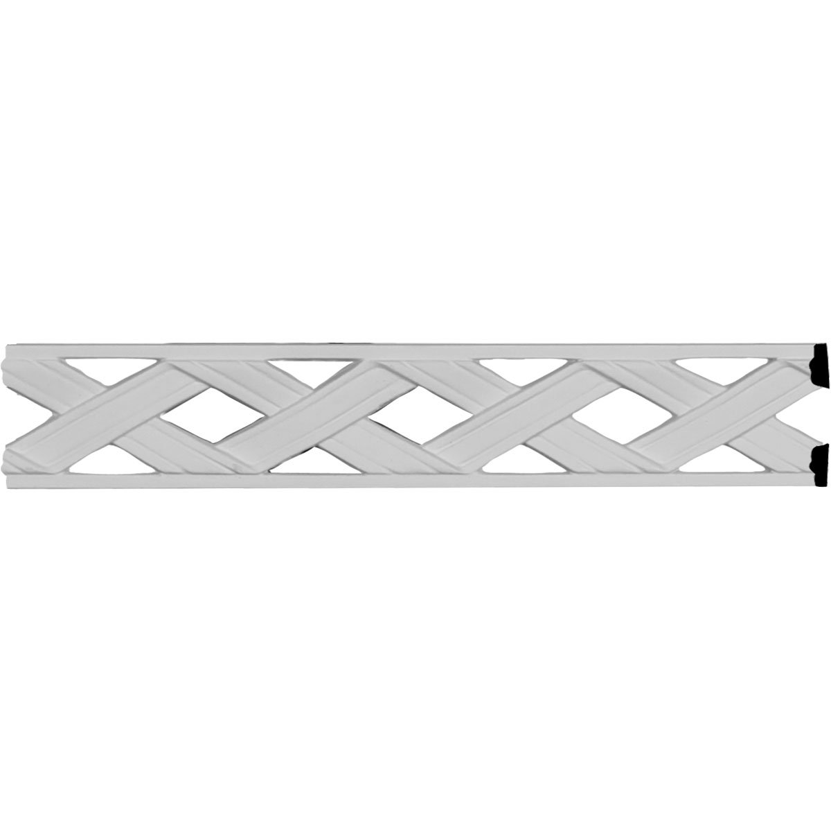 Ekena Millwork Ribbon Pierced 2 1/8"H x 78 7/8"W x 1/4"D Panel Moulding ...