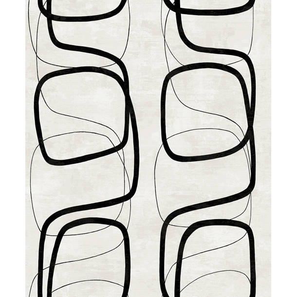 AllModern Niseko Abstract Roll | Wayfair