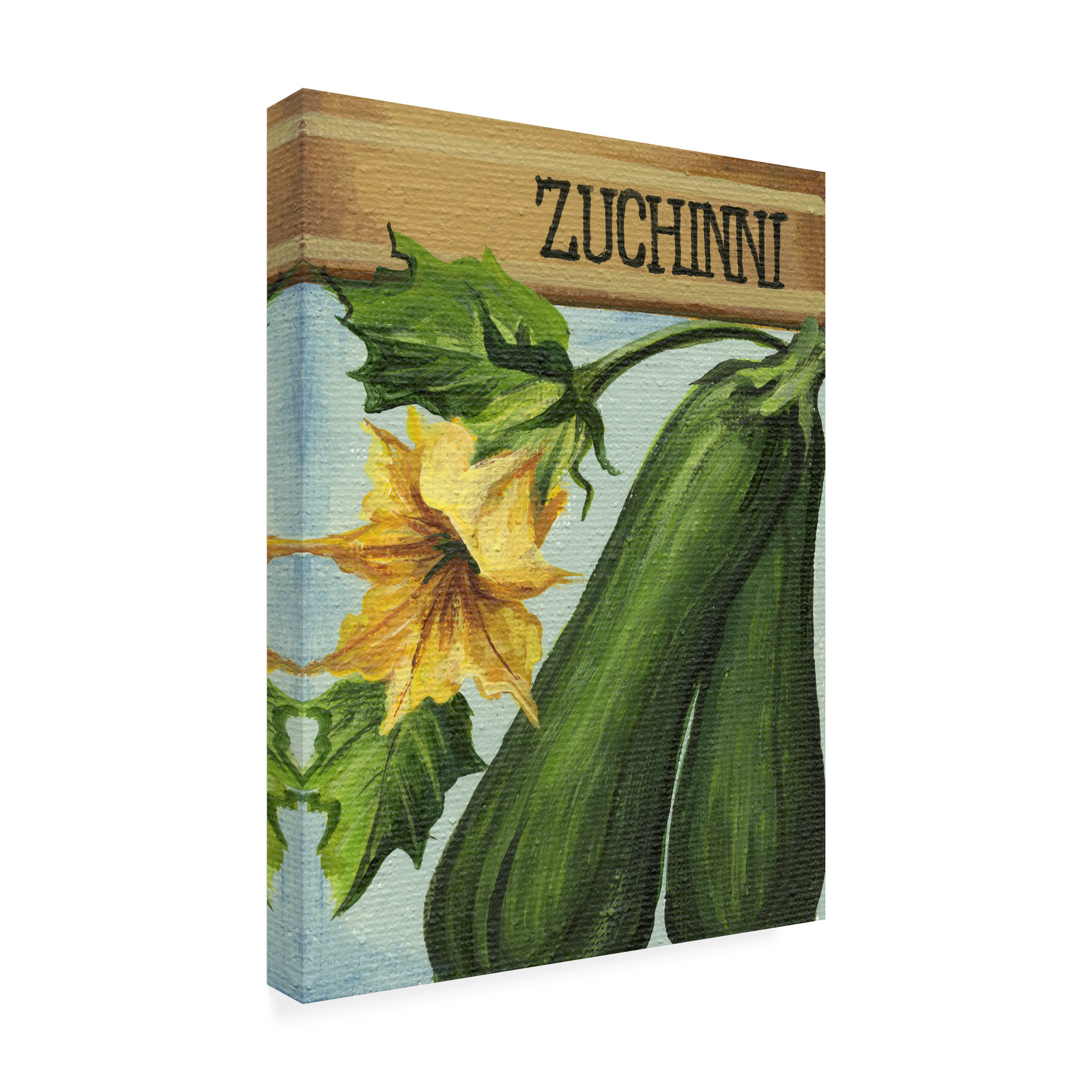 August Grove® Remley Seed Packets 19 - Zuchinni On Canvas by Debbi ...