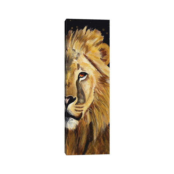 Ophelia & Co. Lion Half Face by Chelsea Goodrich - No Frame Panoramic ...