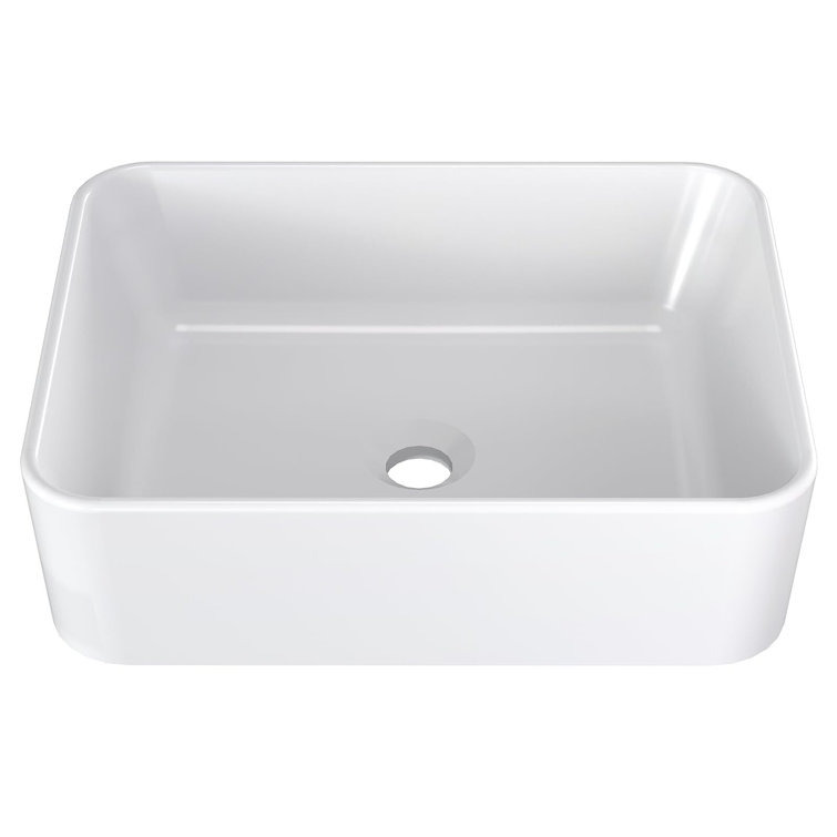 Homhougo Countertop Bathroom Sink, Bathroom Vessel Sink | Wayfair