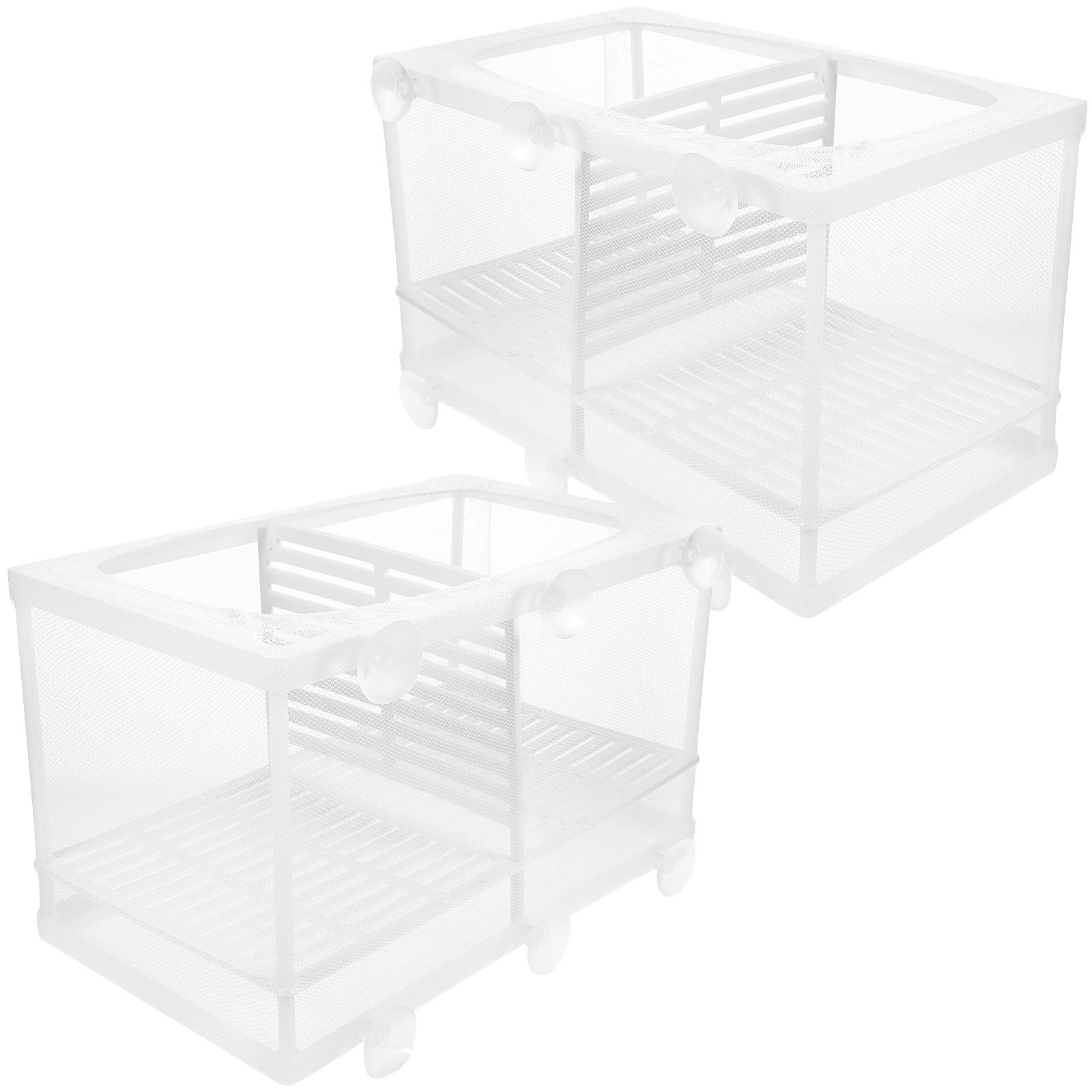Tucker Murphy Pet™ 2Pcs Aquarium Fish Breeding Box Baby Fish Hatchery ...