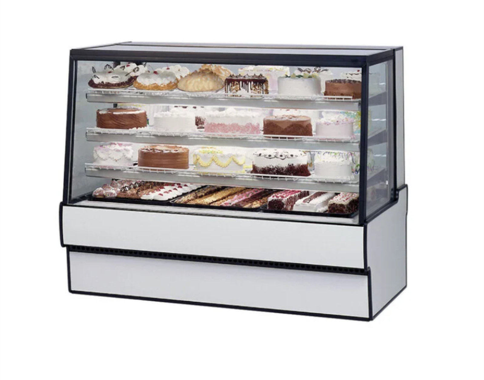 FixtureDisplays Federal Industries SGD3148 Full Service Dry Bakery Display Case WS-345SGD3148 ...