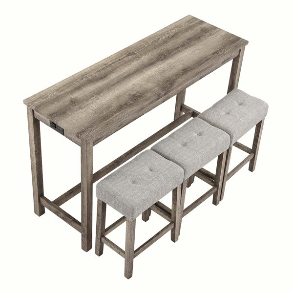 Ebern Designs Jemmie 60'' Bar Cabinet | Wayfair