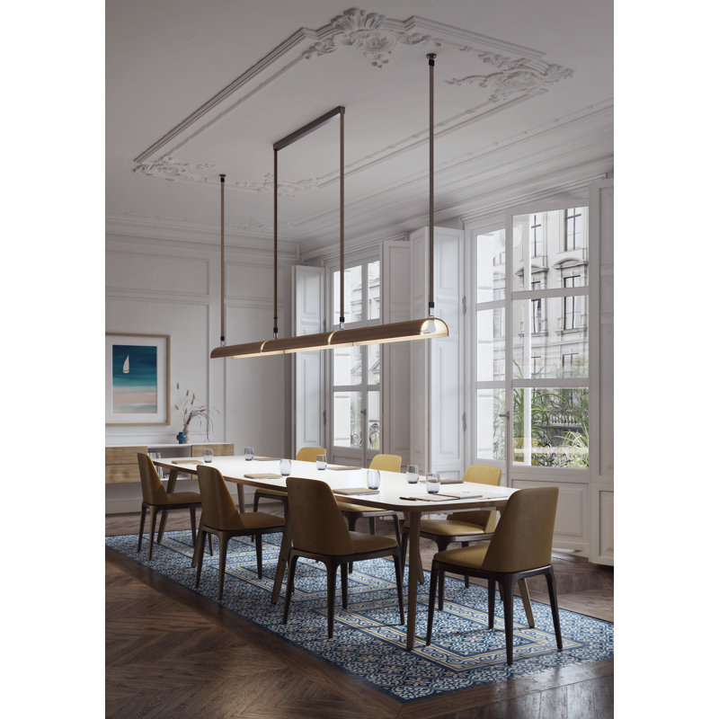 Bover Aluet - S/100 LED Dimmable Pendant - Direct/Indirect Light ...