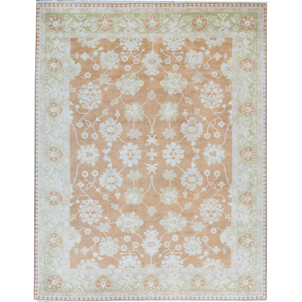 Bokara Rug Co., Inc. Hand-Knotted High-Quality Red and Green Area Rug ...