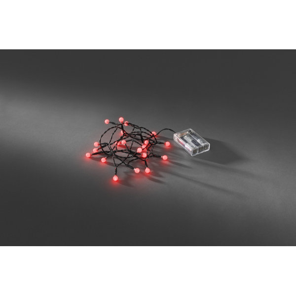 Konstsmide 182cm LED Battery Powered 20 - Bulb Wide Angle LED String ...