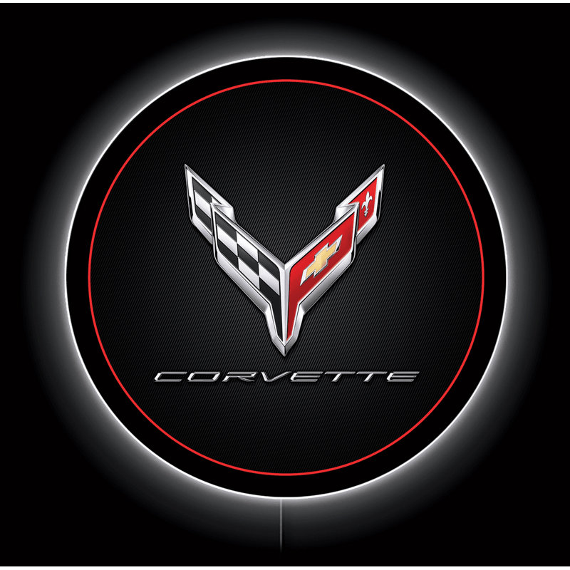 Latitude Run® LED CORVETTE C8 Signs | Wayfair