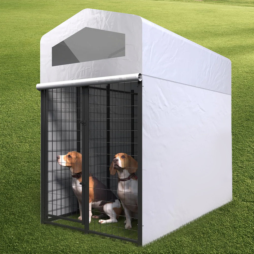 ningbohongzhuankejiyouxiangongsi Extra Large Outdoor Dog Kennel 86" L ...