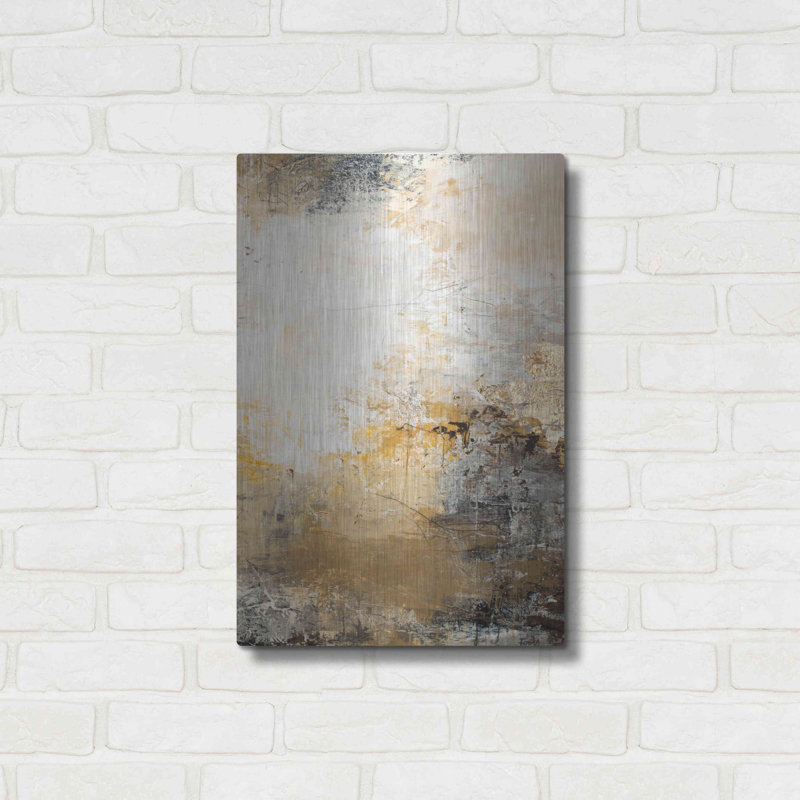 Wrought Studio™ 'Milestone 1' by Design Fabrikken, Metal Wall Art | Wayfair