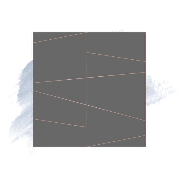 Mercury Row® Clinton Geometric Roll & Reviews | Wayfair