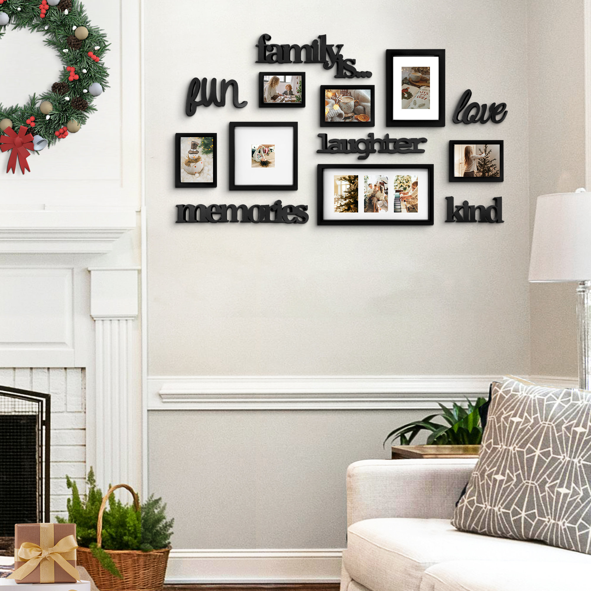 Latitude Run® Family Collage Gallery Picture Frame Set - Wayfair Canada