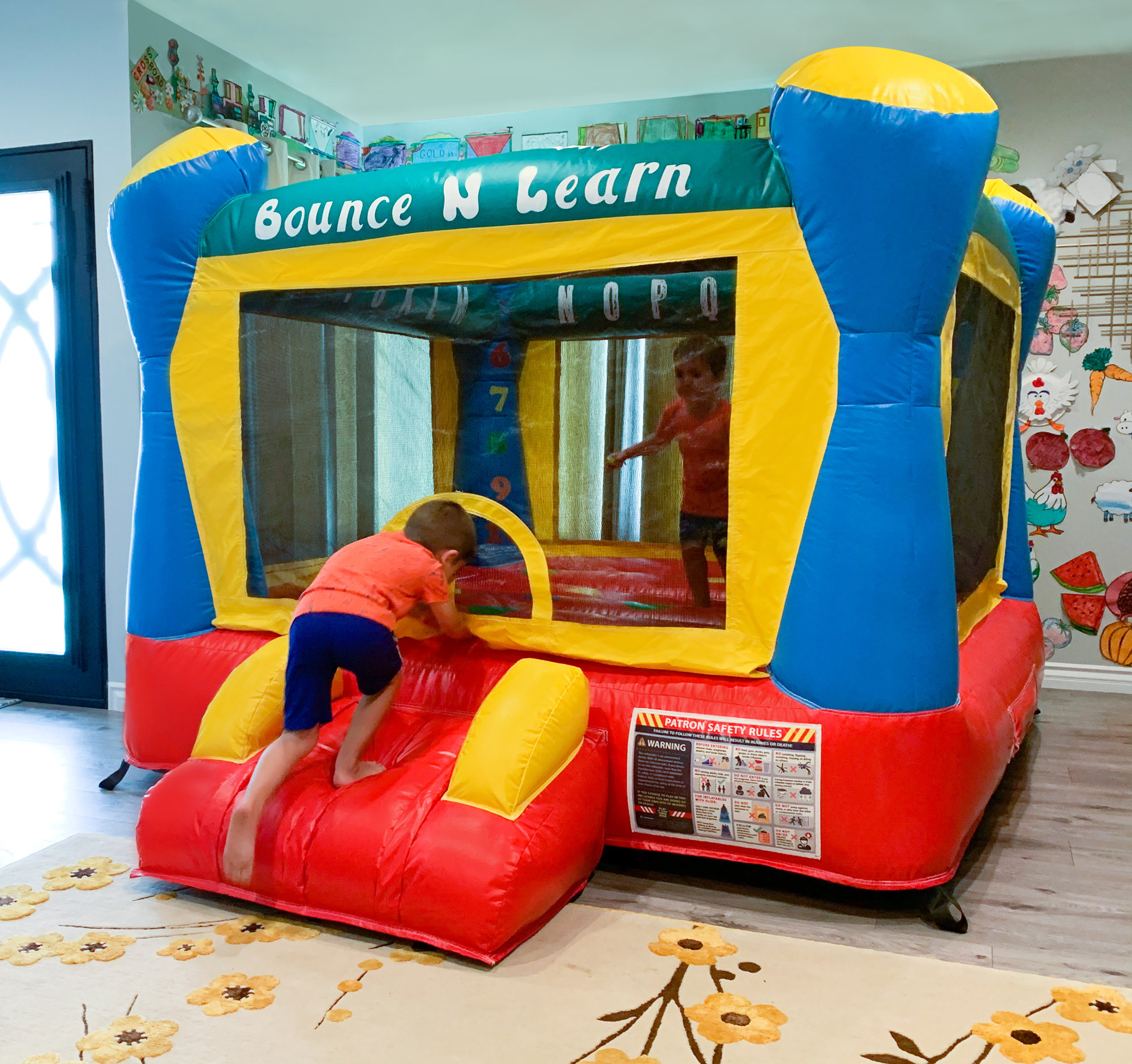 HullaBalloo Sales Hullaballoo Bounce N Learn Commercial Bounce House ...