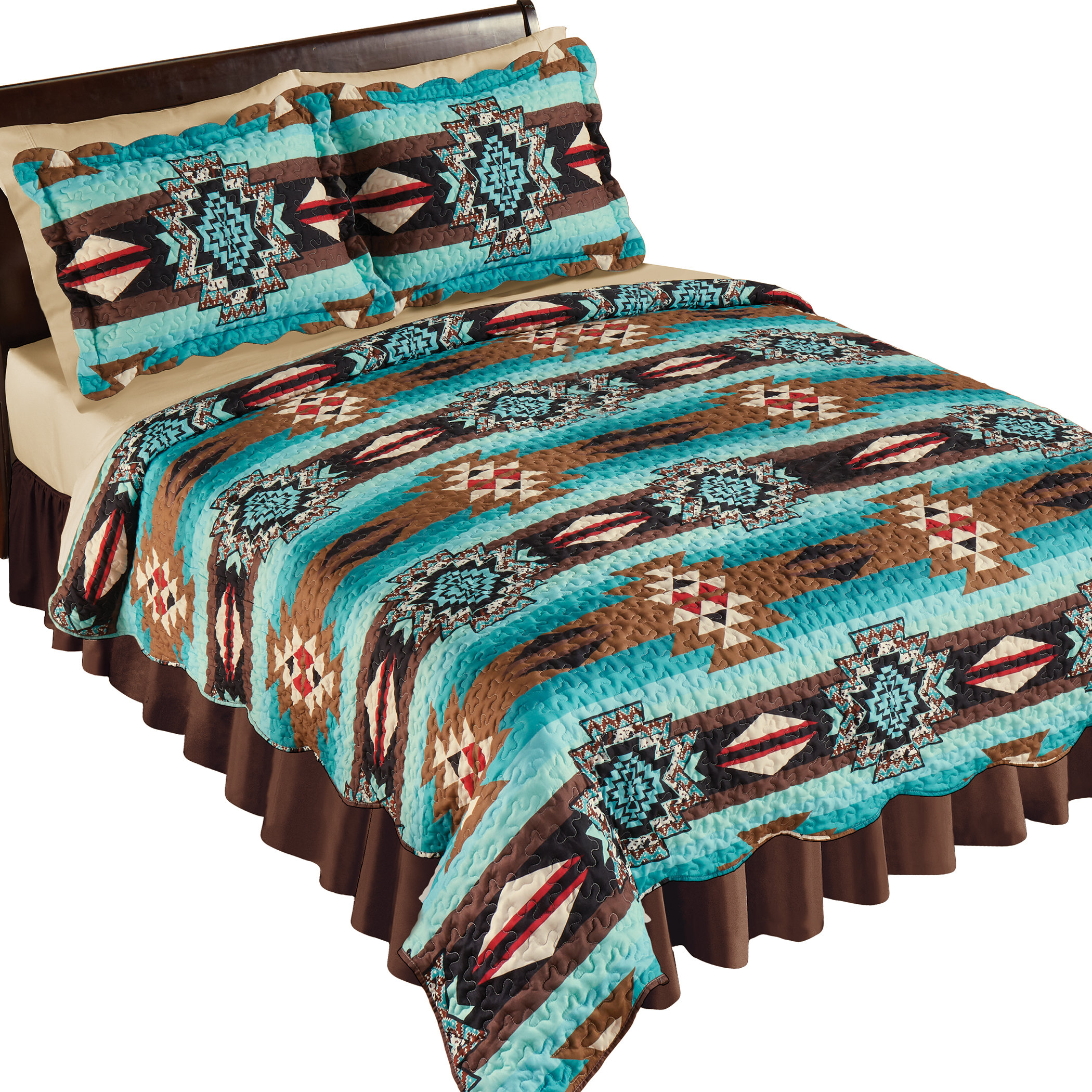 Winston Brands Atina Aztec Quilt | Wayfair