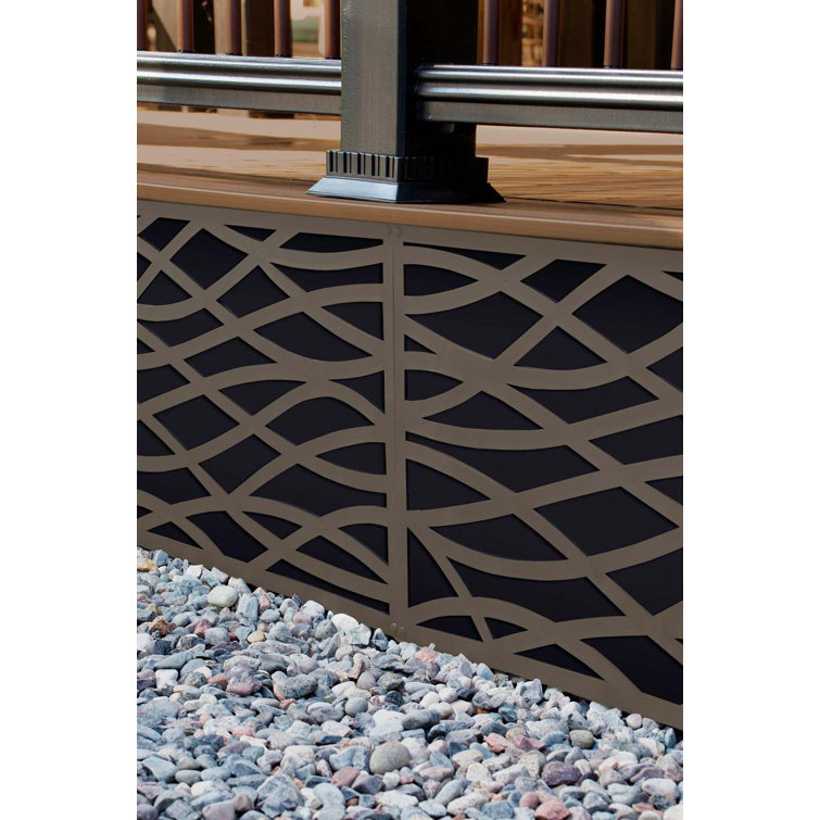 Grid Axcents 2 ft. H x 4 ft. W Polyethylene Privacy Screen & Reviews ...