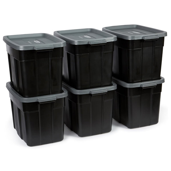 Rubbermaid Roughneck Storage Totes with Lids - Wayfair Canada