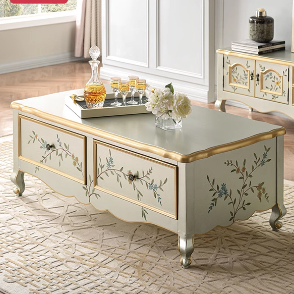 Wu's StylishVault Light luxury unique design sense coffee table | Wayfair