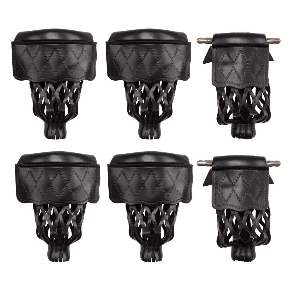 GSE Games & Sports Expert 6 Piece PU Leather Billiard Pool Table ...