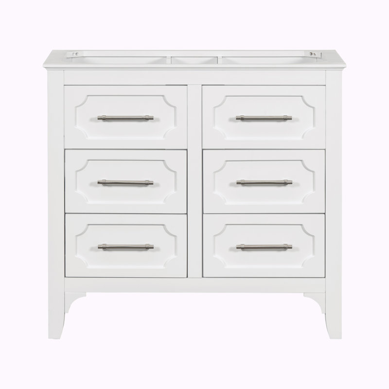 All-in furniture 34.48'' Single Bathroom Vanity Base Only | Wayfair
