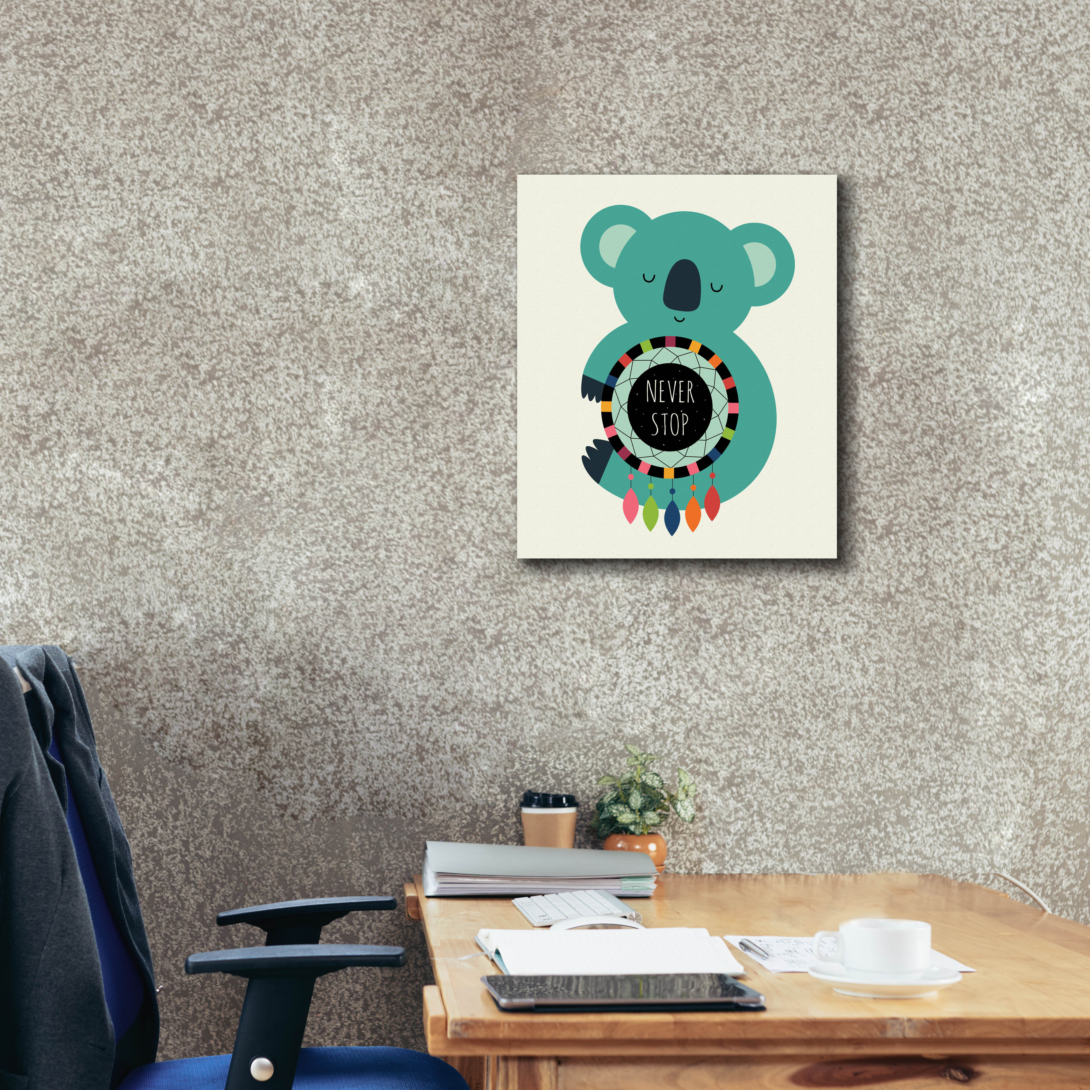 Epic Graffiti 'Never Stop Dreaming' by Andy Westface, Canvas Wall Art ...