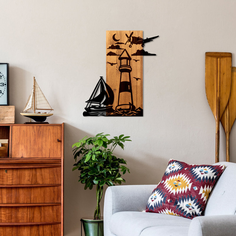 Lark Manor™ Decorative Wooden Wall Accessory | Wayfair