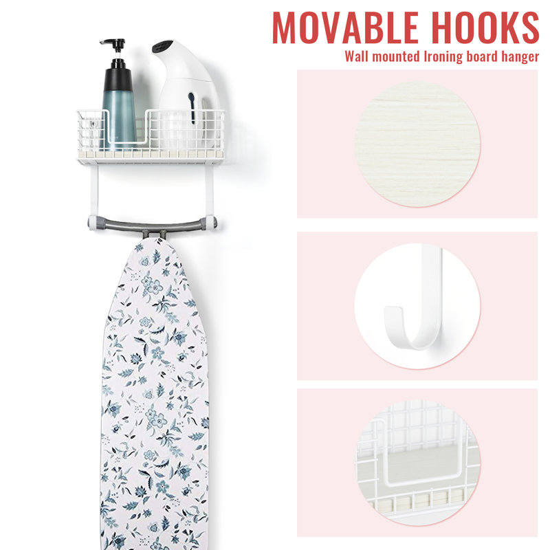 Haitral Wall Mounted Iron Holder & Reviews | Wayfair