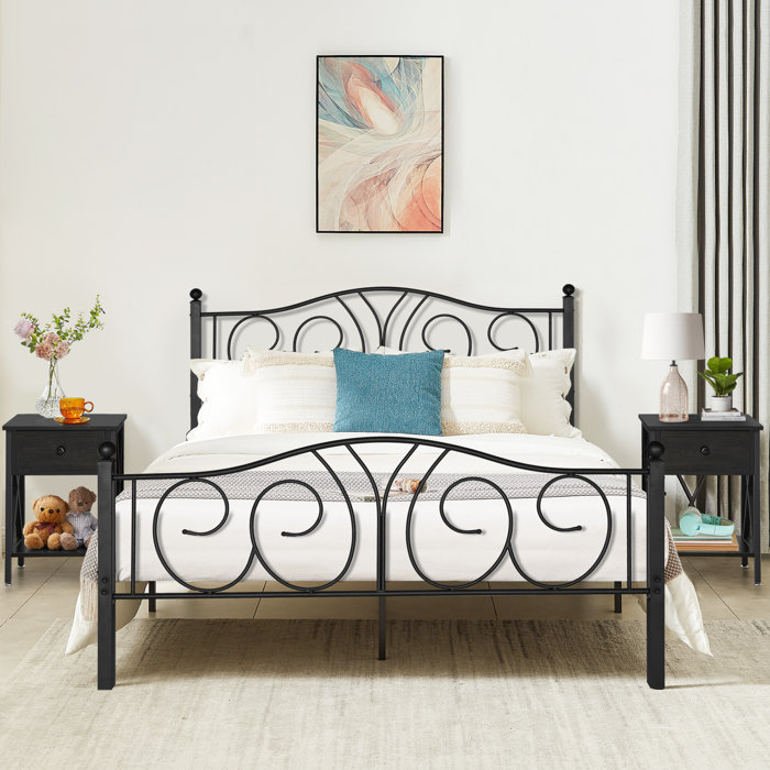 Lark Manor Alsa Platform 3 Piece Bedroom Set & Reviews | Wayfair