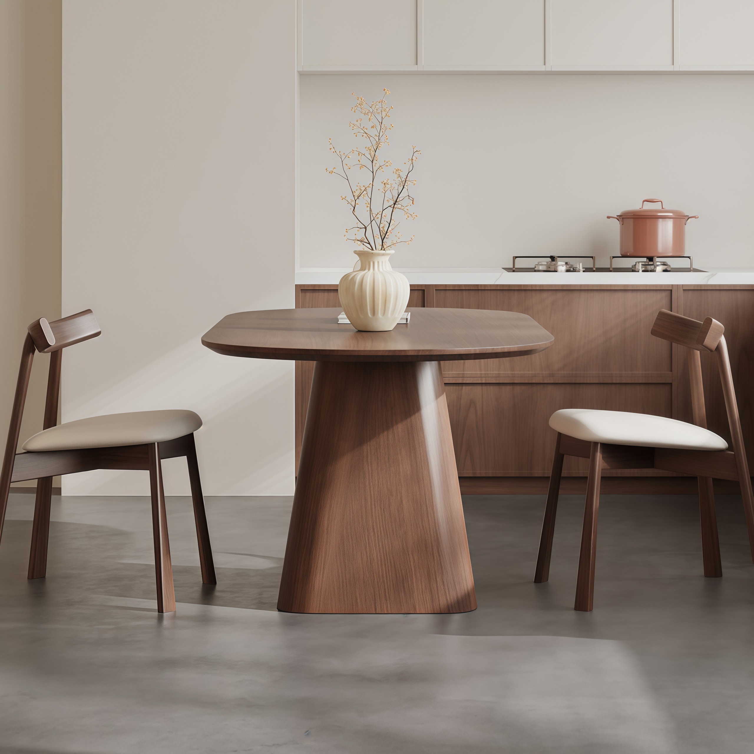 Corrigan Studio® Modern Oval Solid Wood Dining Table | Wayfair