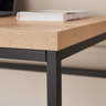 Ebern Designs Natural Oak Writing Computer Desk, 47 Inch Home Office ...