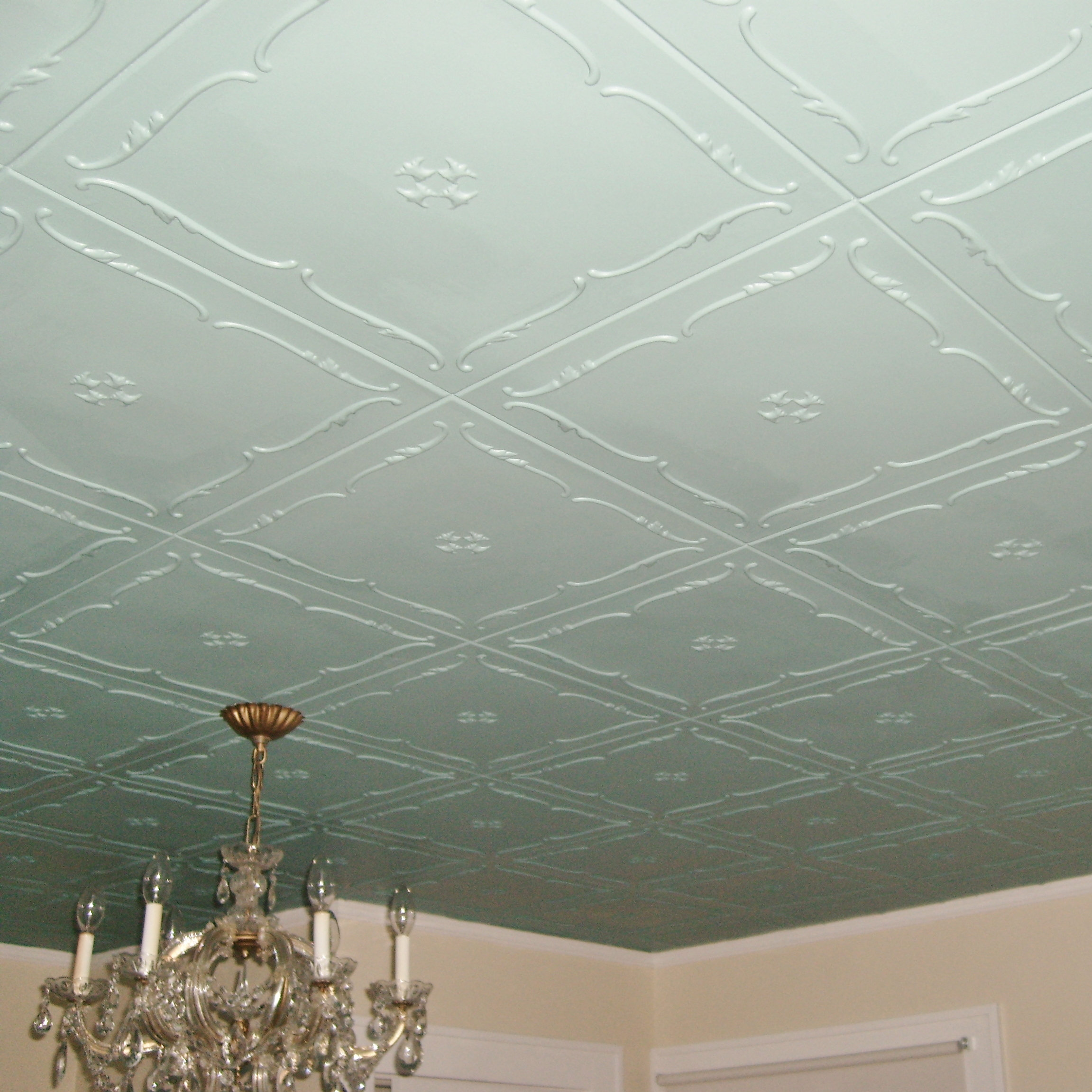 Euro-Deco Ceilings 20X20 Styrofoam Ceiling Tiles Glue-Up Decorative ...