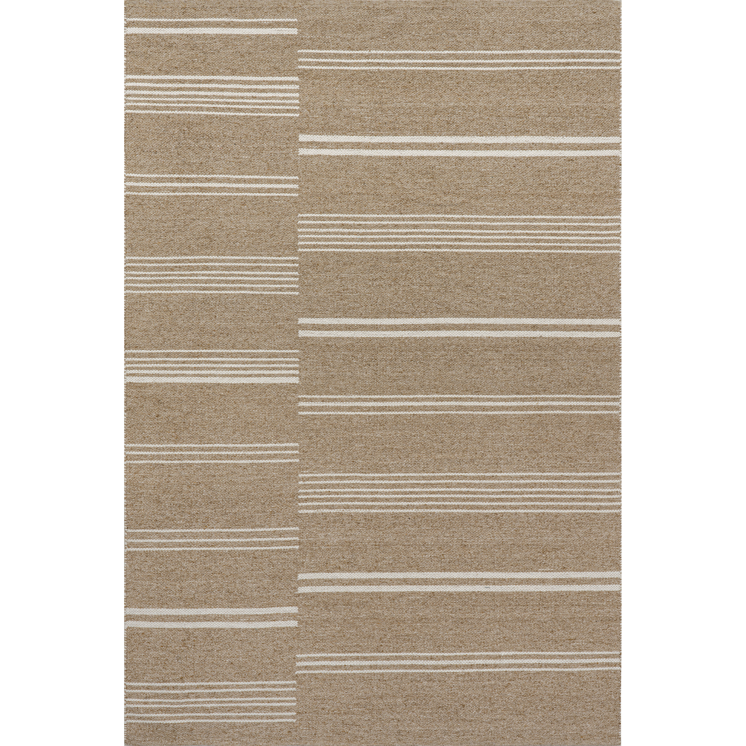 Lauren Liess x Rugs USA Birchwood Reversible Striped Wool Area Rug ...