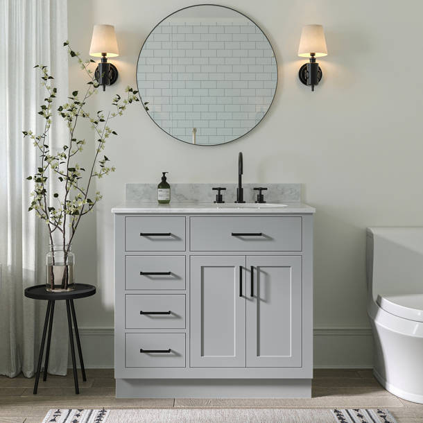 Home Beyond 36" Single Bathroom Vanity Base Only | Wayfair