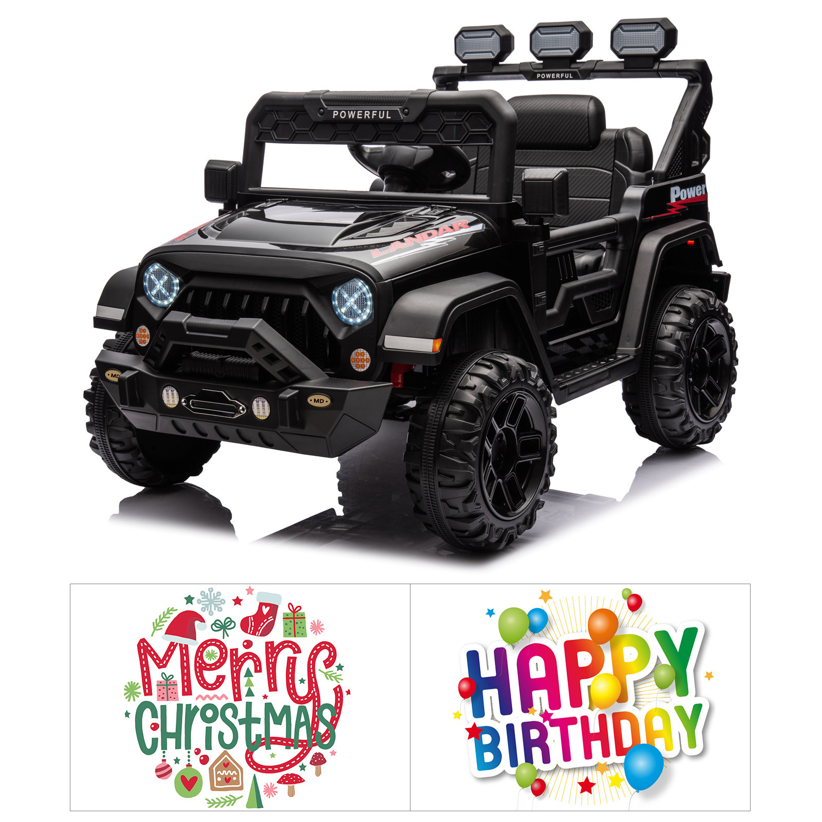 Modern Depo 12V Kids Ride On Car Truck with Remote Control & DIY ...