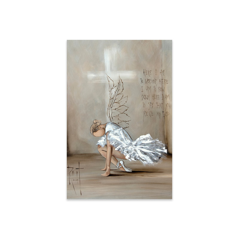 House of Hampton® Here I Am To Worship On Plastic / Acrylic by Ruth's ...