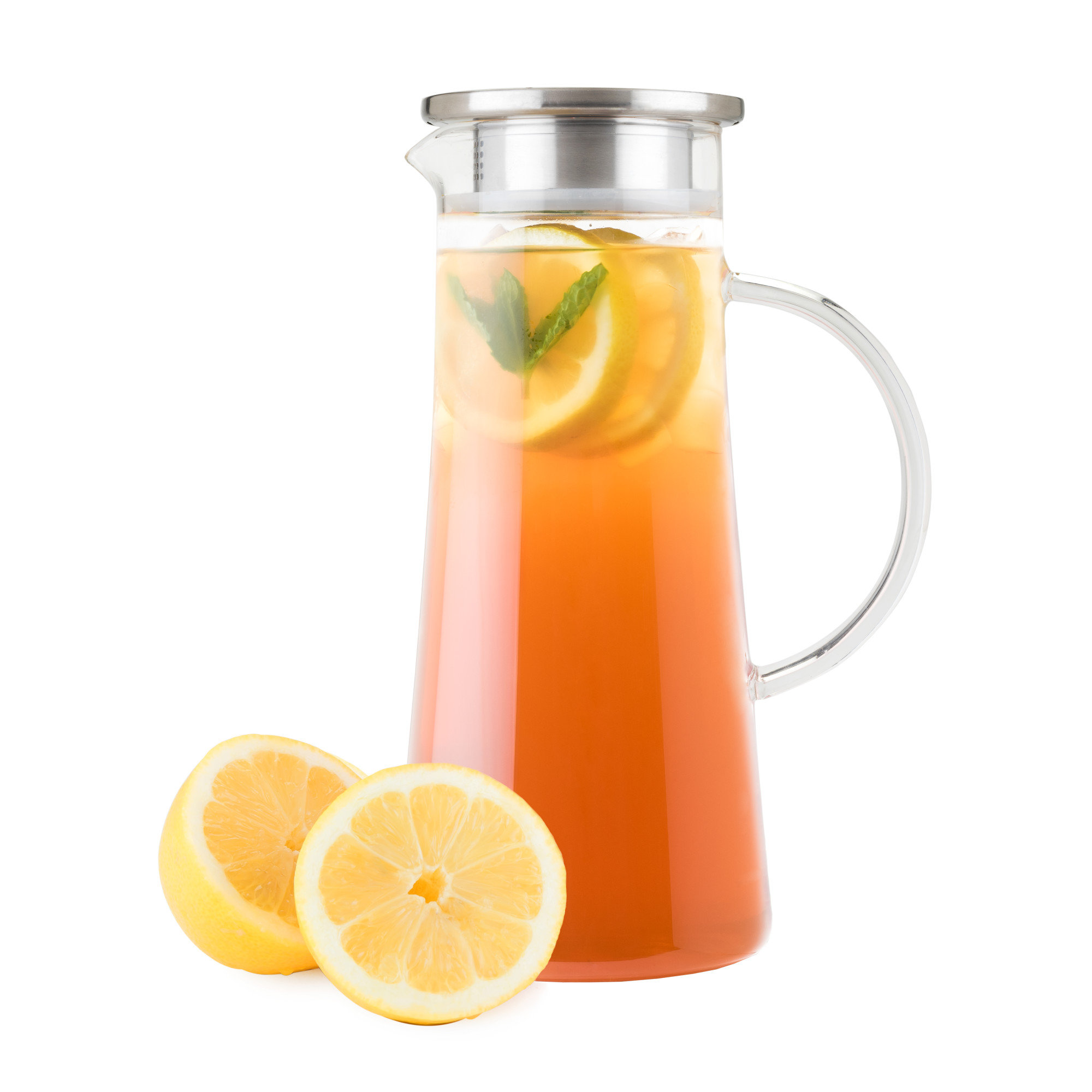 Pinky Up Charlie Glass Iced Tea Carafe & Reviews | Wayfair