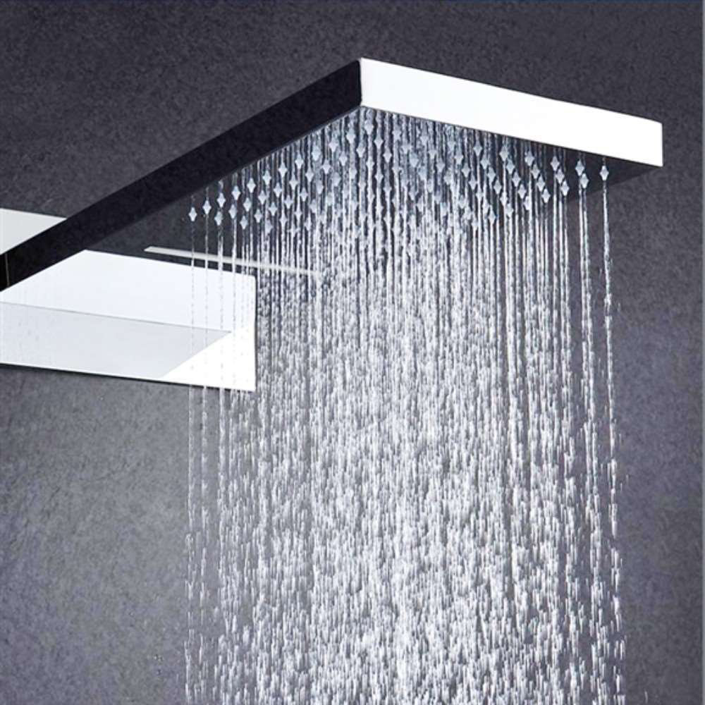 BathSelect Romo RGB LED Shower – Water-Powered Color Changing ...