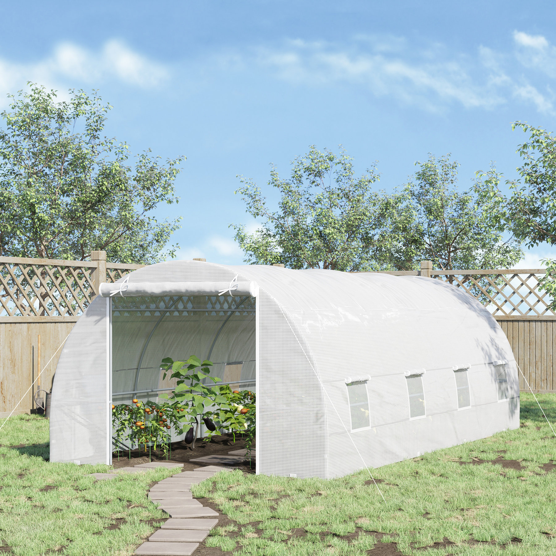 Fu Owner Walk-In Tunnel Greenhouse | Wayfair
