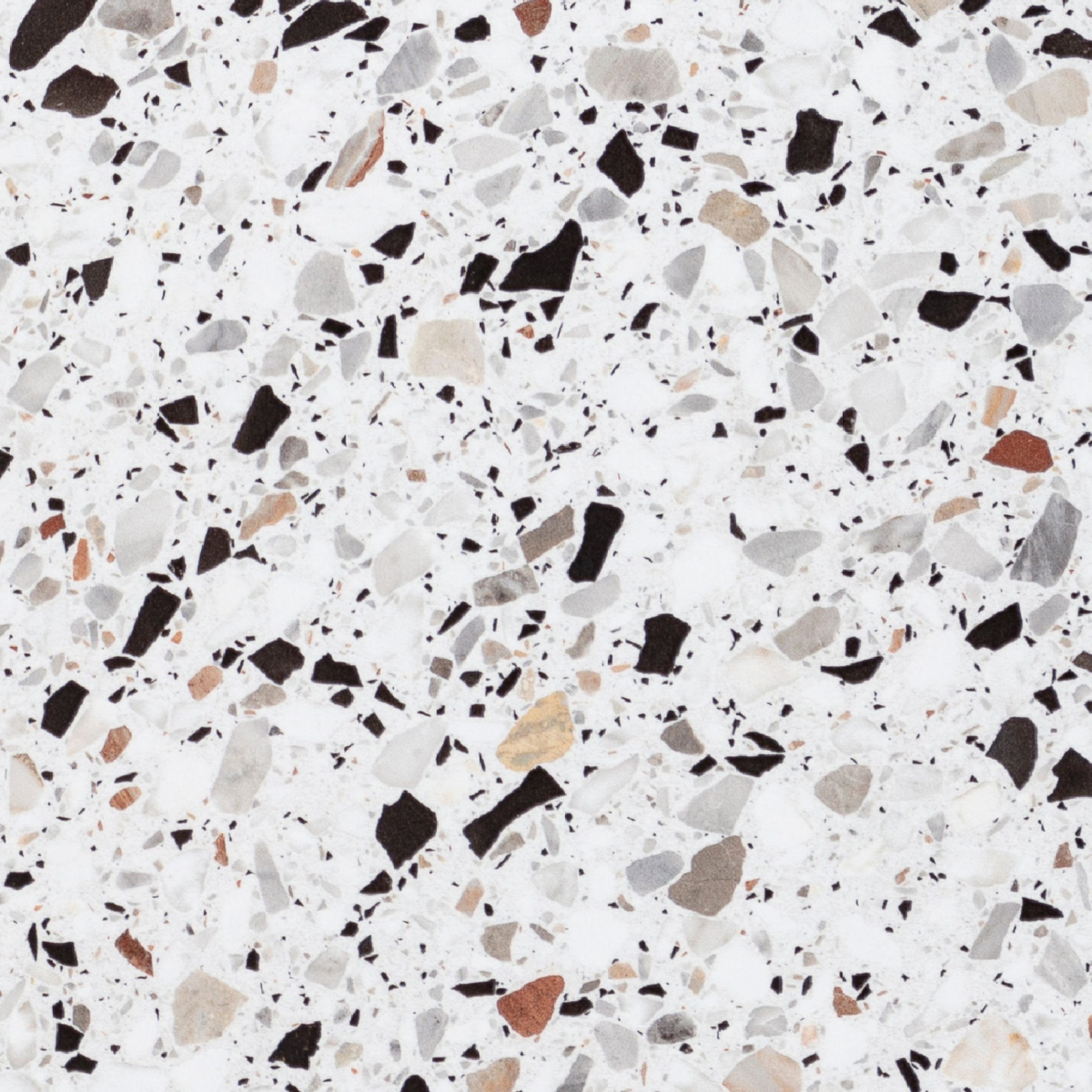 Encore Surfaces Venice Chips 24" x 24" Porcelain Italian Terrazzo Floor ...