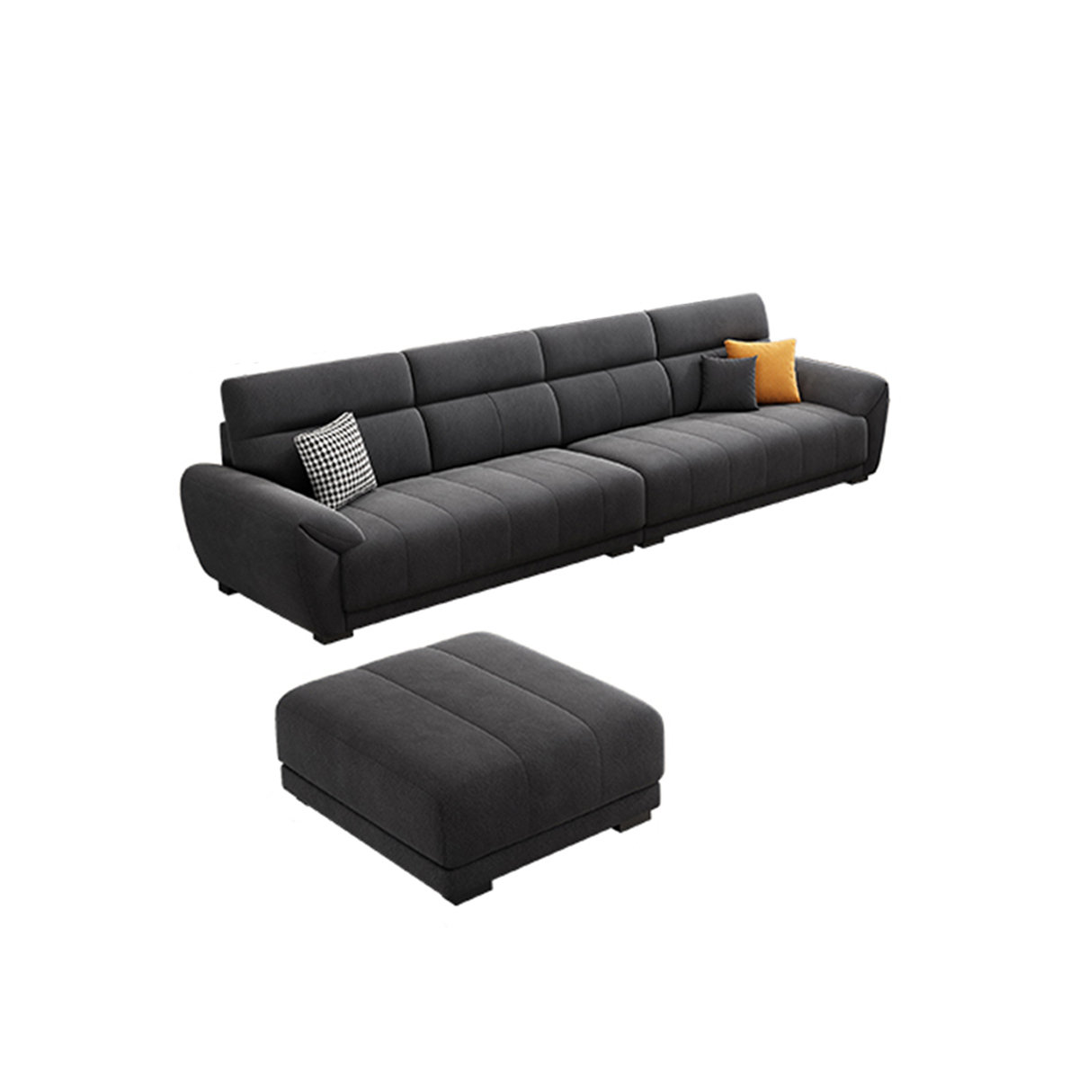 KANGLY Simple piano keys fabric sofa set | Wayfair